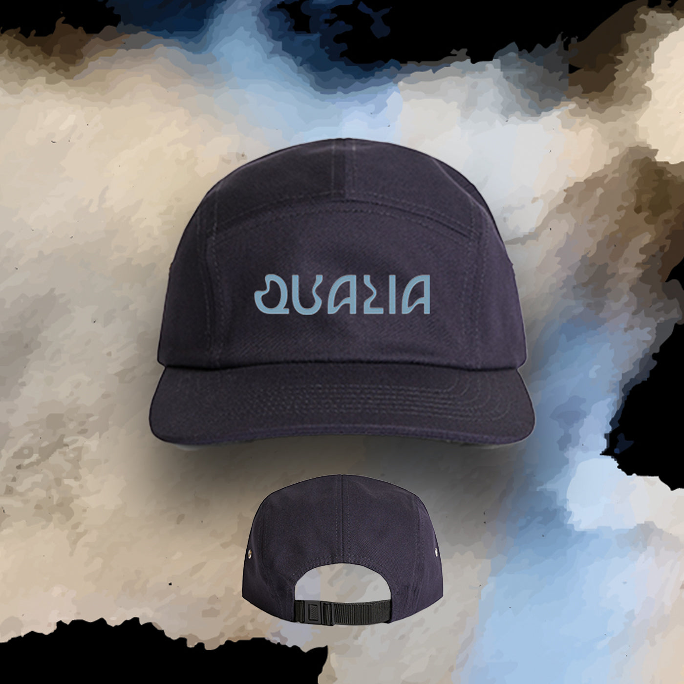 5-Panel Hat - Black – Qualia
